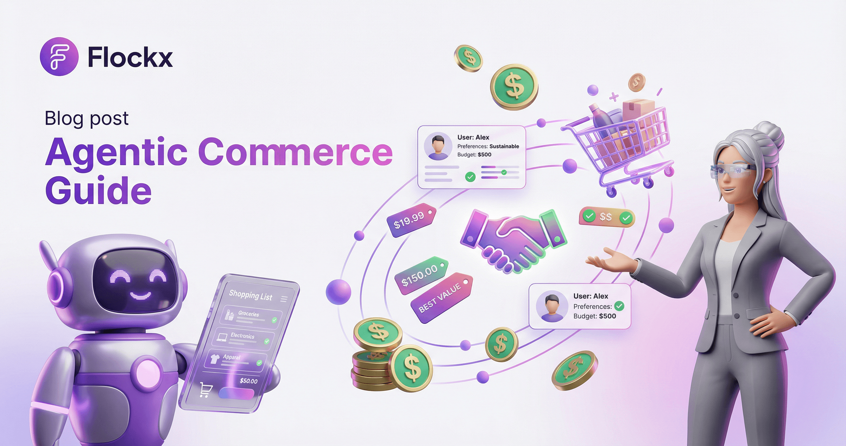 The Creator's Guide to Agentic Commerce - Flockx - AI Team for Creators